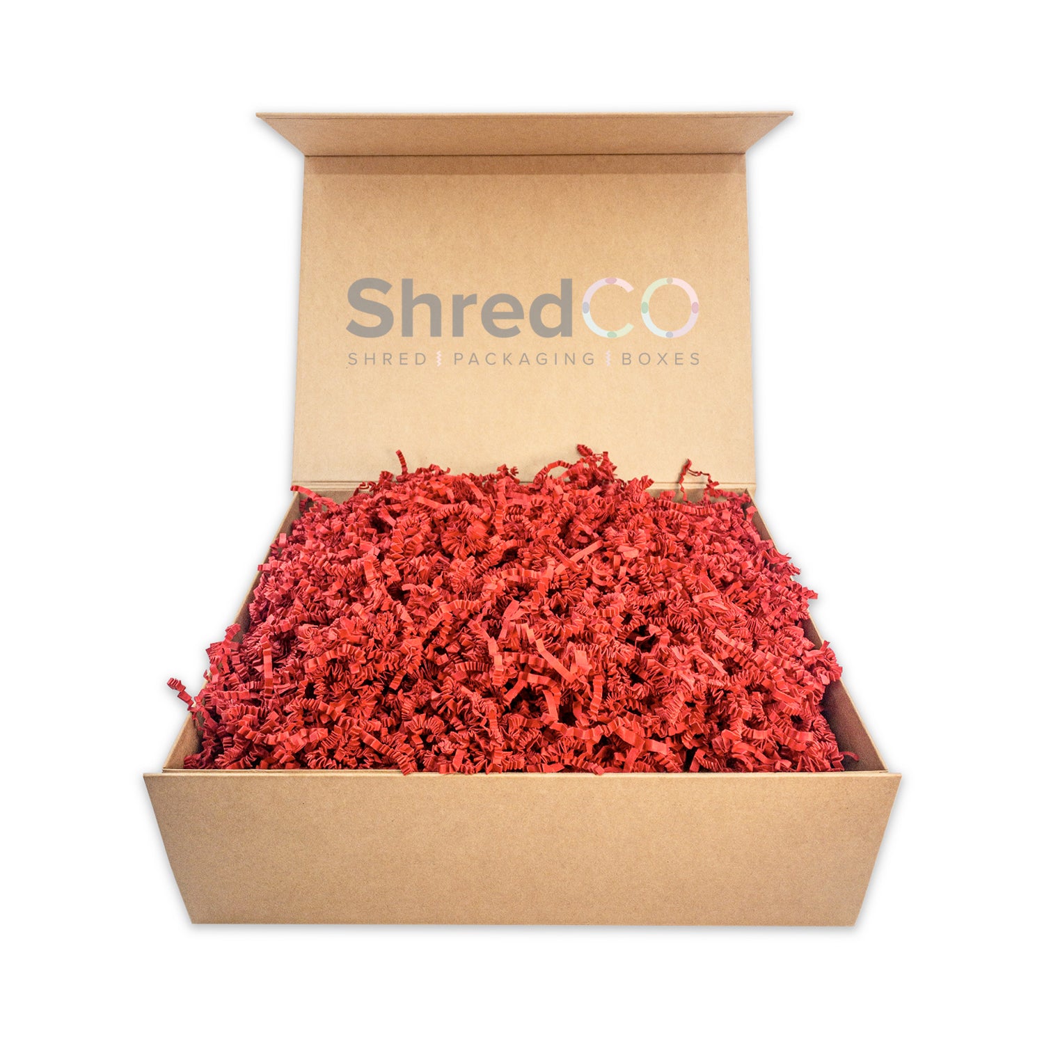 Zig Zag Shredded Paper - Red – ShredCo-ltd